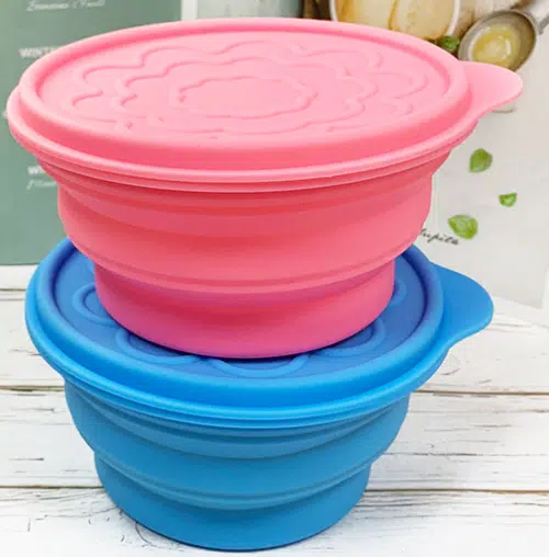 Collapsible Bowls For Camping 88oz Large Collapsible Bowl